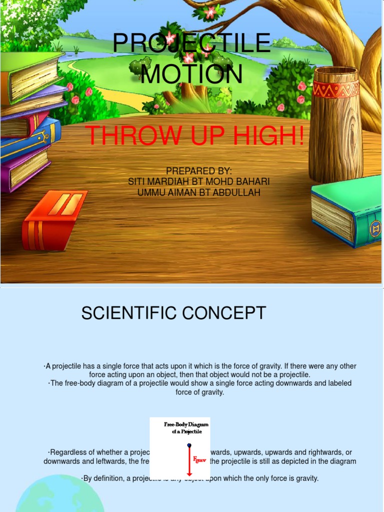 Projectile Motion: Throw Up High! | PDF | Physics | Physical Sciences