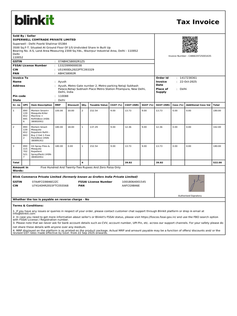 ForwardInvoice ORD06027773867 | PDF | Invoice | Government Finances