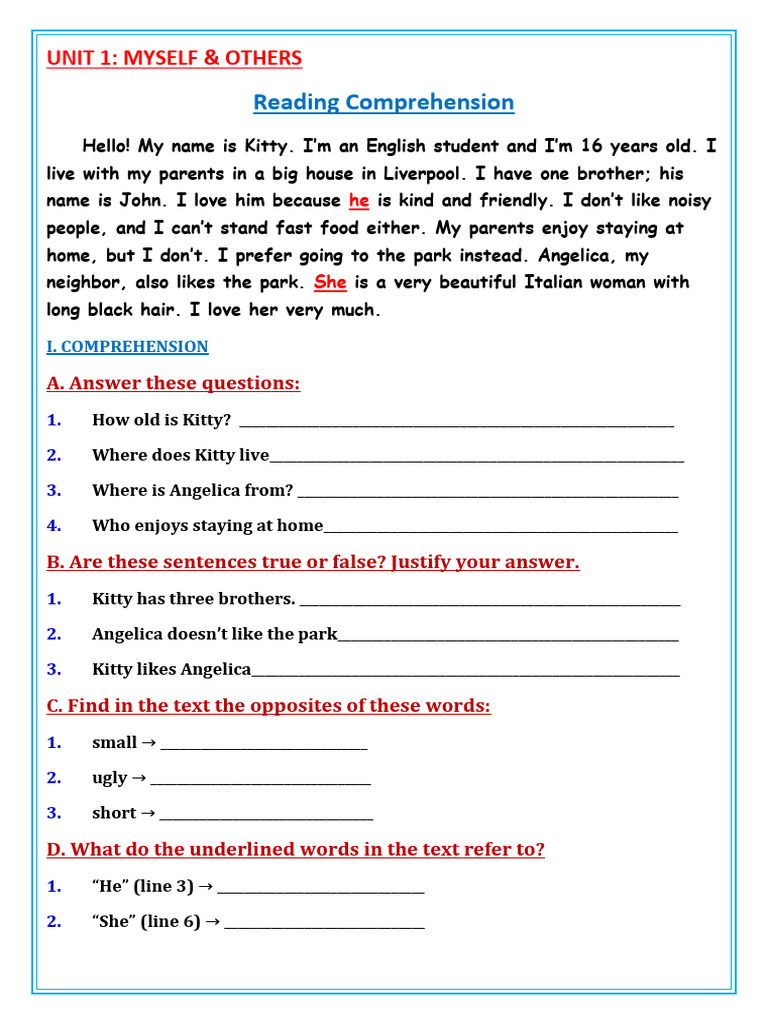 Unit 1 Common Core | PDF