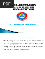 Common Errors in Dental Radiography | PDF