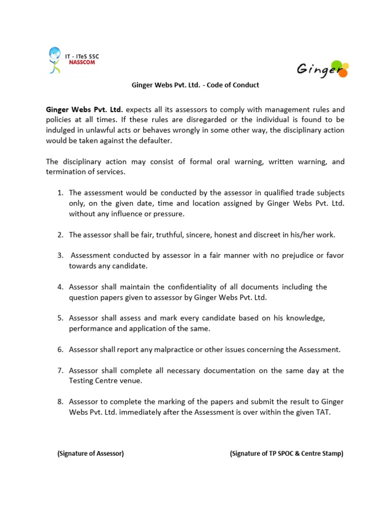 Code of Conduct (1) | PDF