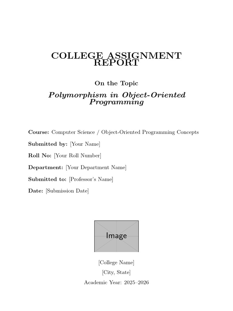 Polymorphism | PDF | Object Oriented Programming | Computer Programming