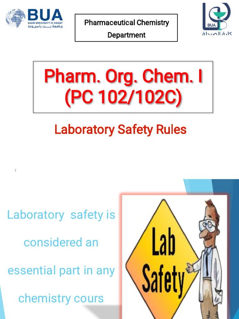 Lab Safety Instructions Fall 2024 | PDF | Laboratories | Chemistry