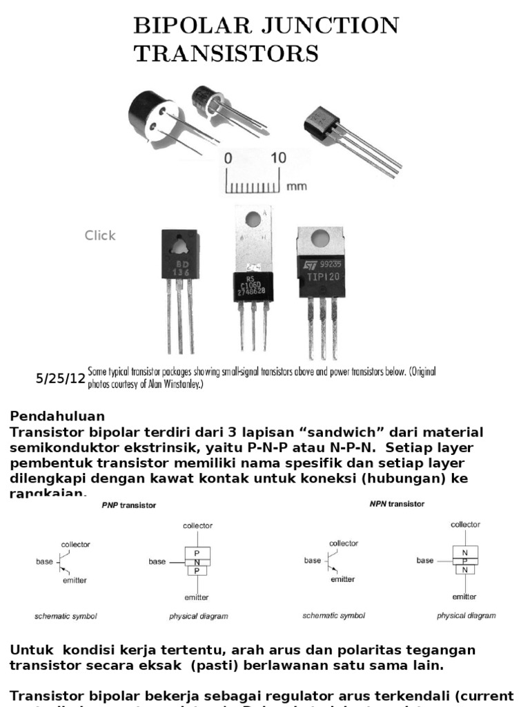 Transistor Sebagai Saklar | PDF