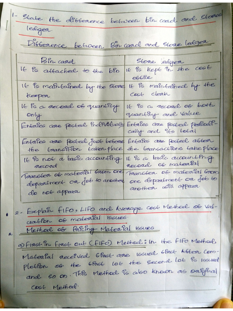 Cost Accounting 2-1 | PDF
