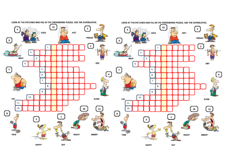 Superlative Crossword | PDF