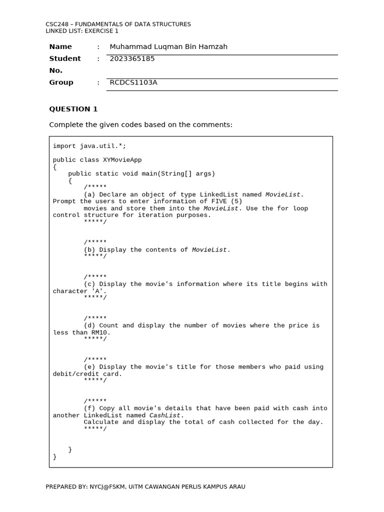 LL Exercise 1 | PDF | Computing | Software Engineering