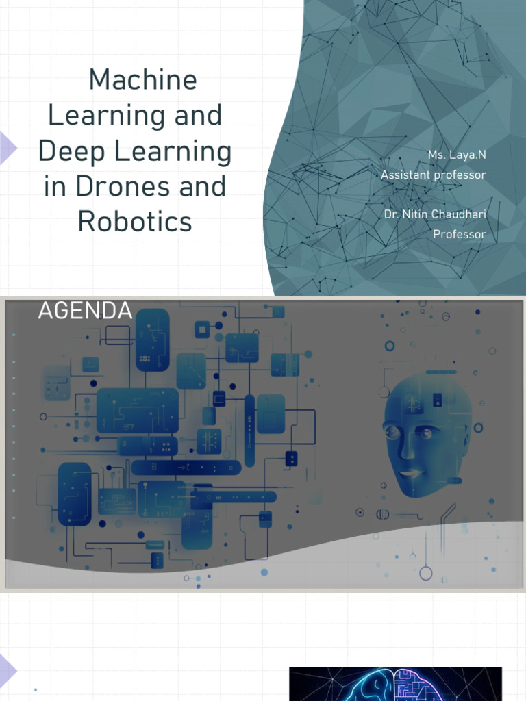 AI, ML, and DL in Drones & Robotics | PDF | Machine Learning | Deep ...