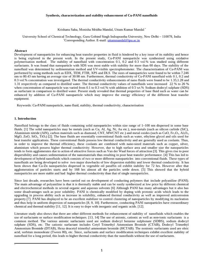Modified Research Paper PHD | PDF | X Ray Photoelectron Spectroscopy ...