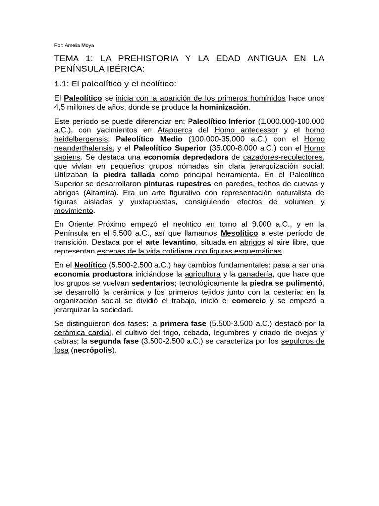 Temas Historia 1 2 3 | PDF | Al Andalus | Imperio español