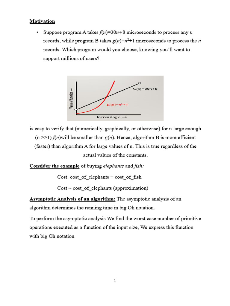 Algorithms Analysis and Design Lec2 | PDF | Mathematical Relations | Theoretical Computer Science