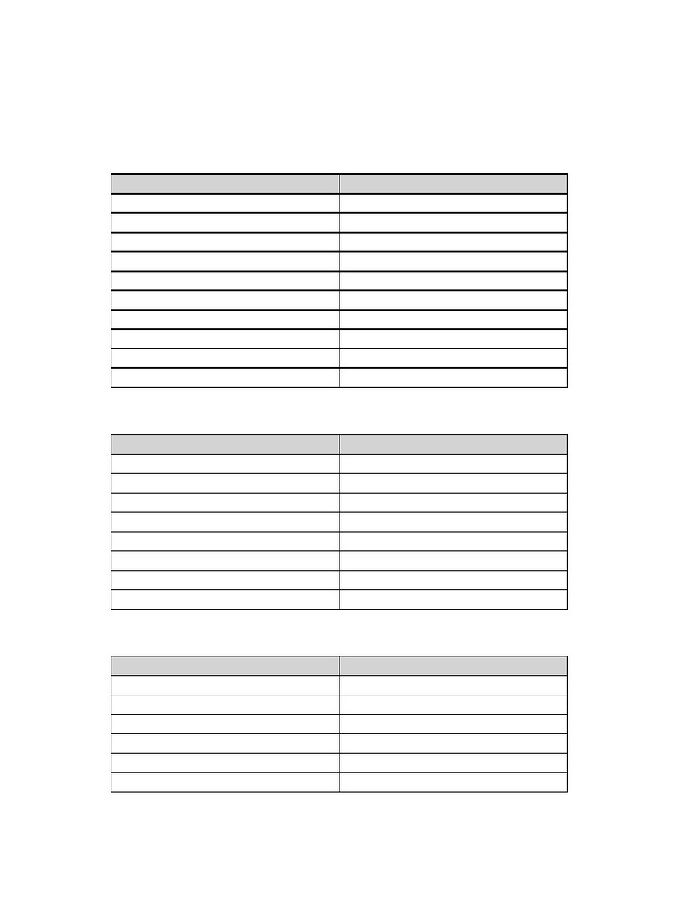 Irregular Verbs Past Simple | PDF