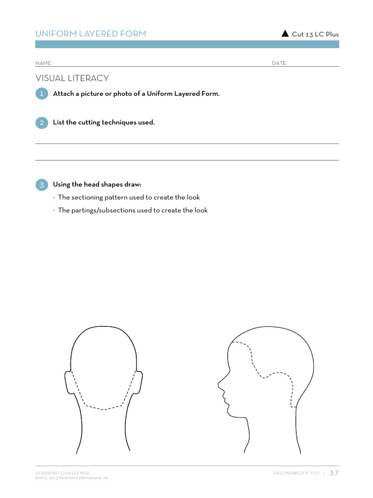 Uniform Layered Form - Cut 13 | PDF