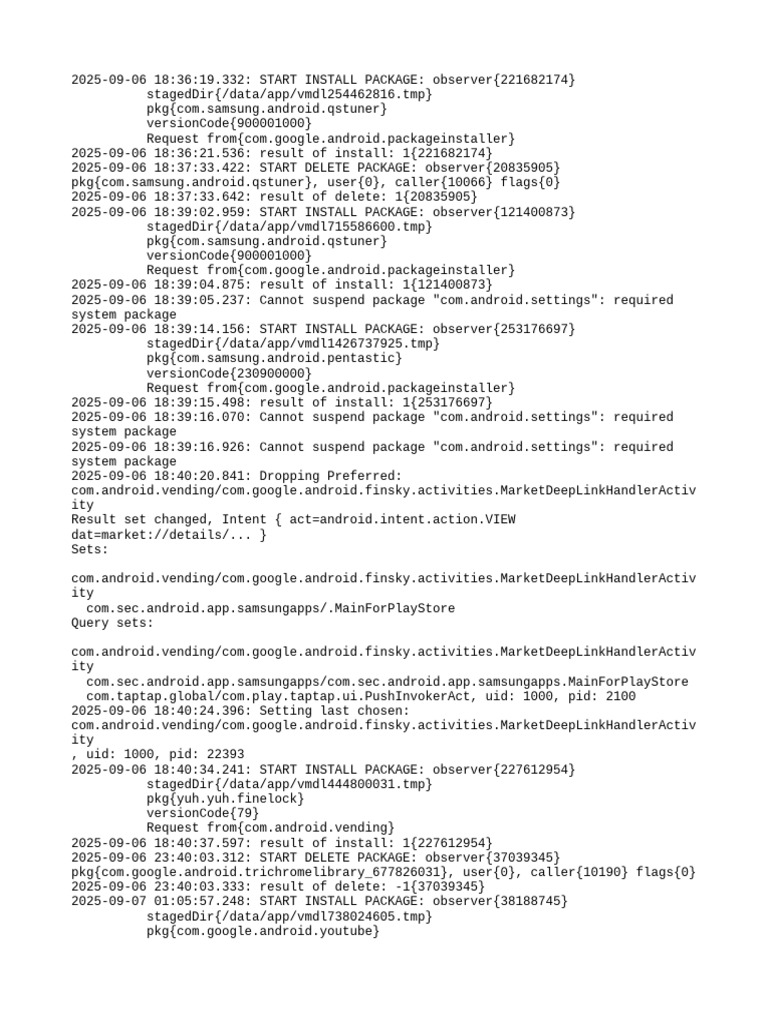 PM Debug Info | PDF | Android (Operating System) | Mobile Computers
