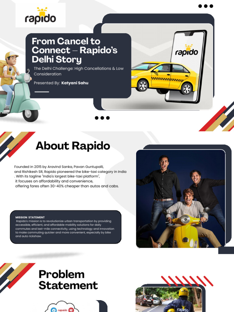 Rapido Case Study Deck | PDF