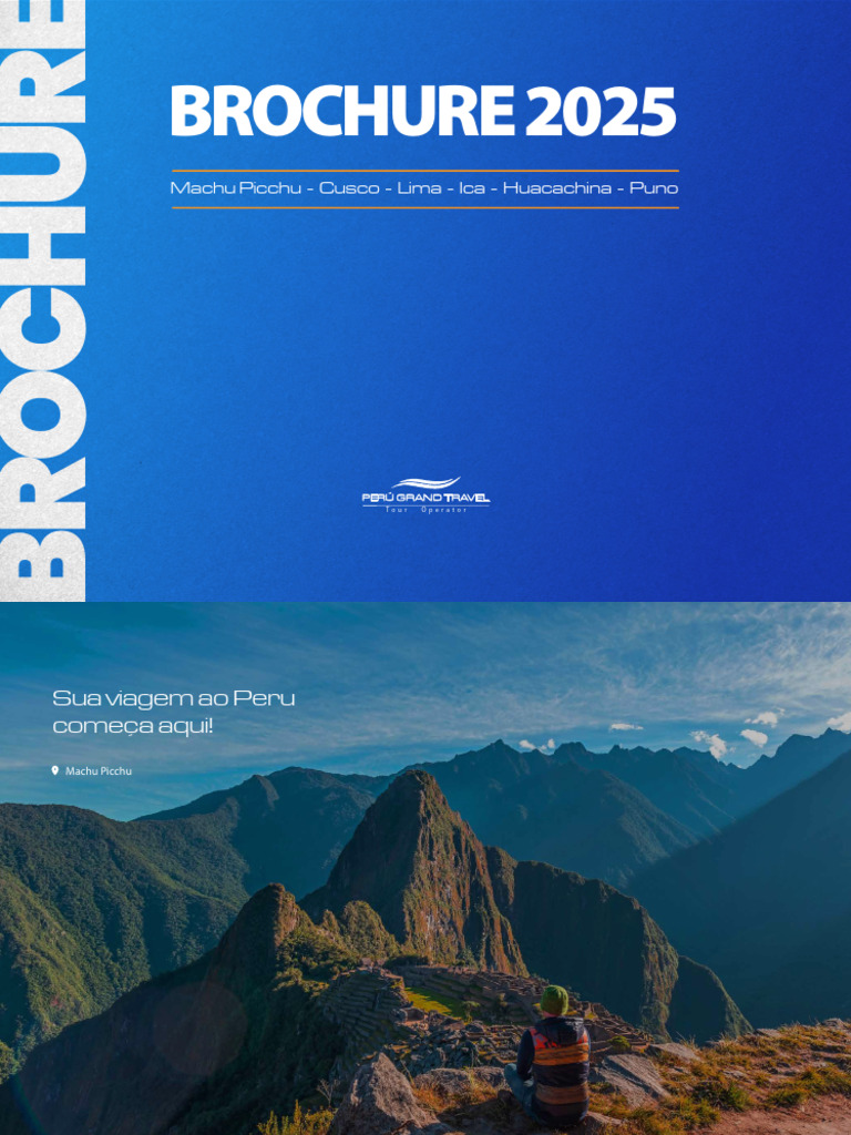 Brochure 2025 P. Final | PDF | Machu Picchu | Império Inca