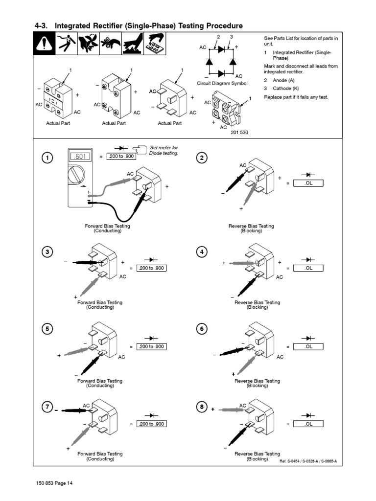 Integrated Rectifier Testing Guide | PDF | Rectifier | P–N Junction
