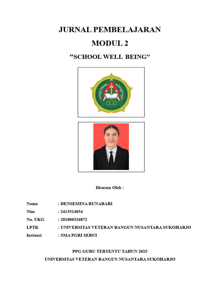 Jurnal School Well-Being | PDF