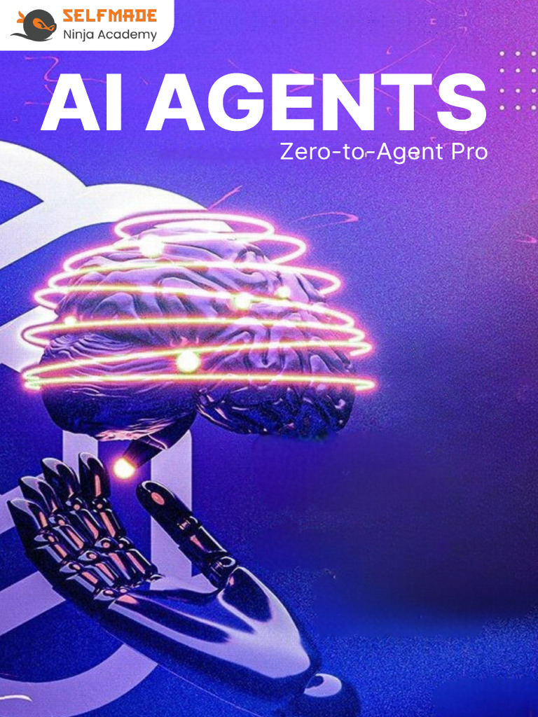 AI Agents Final Brouchere | PDF | Artificial Intelligence ...
