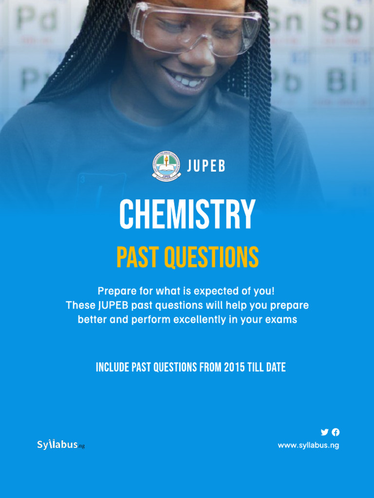 JUPEB Chemistry Past Questions Guide | PDF | Ion | Chemical Reactions