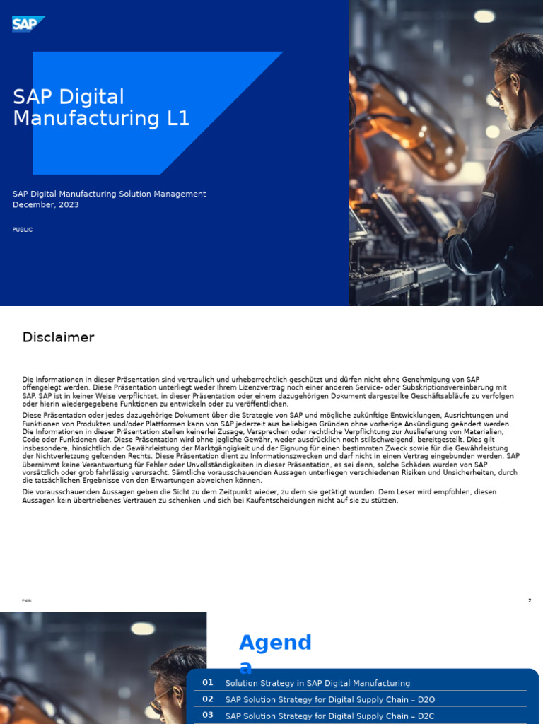 Digital Manufacturing L1 - Jan - 2024 | PDF | Cloud Computing | Automation