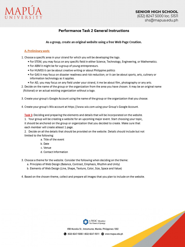 ICT Performance Task 2 | PDF | Computing