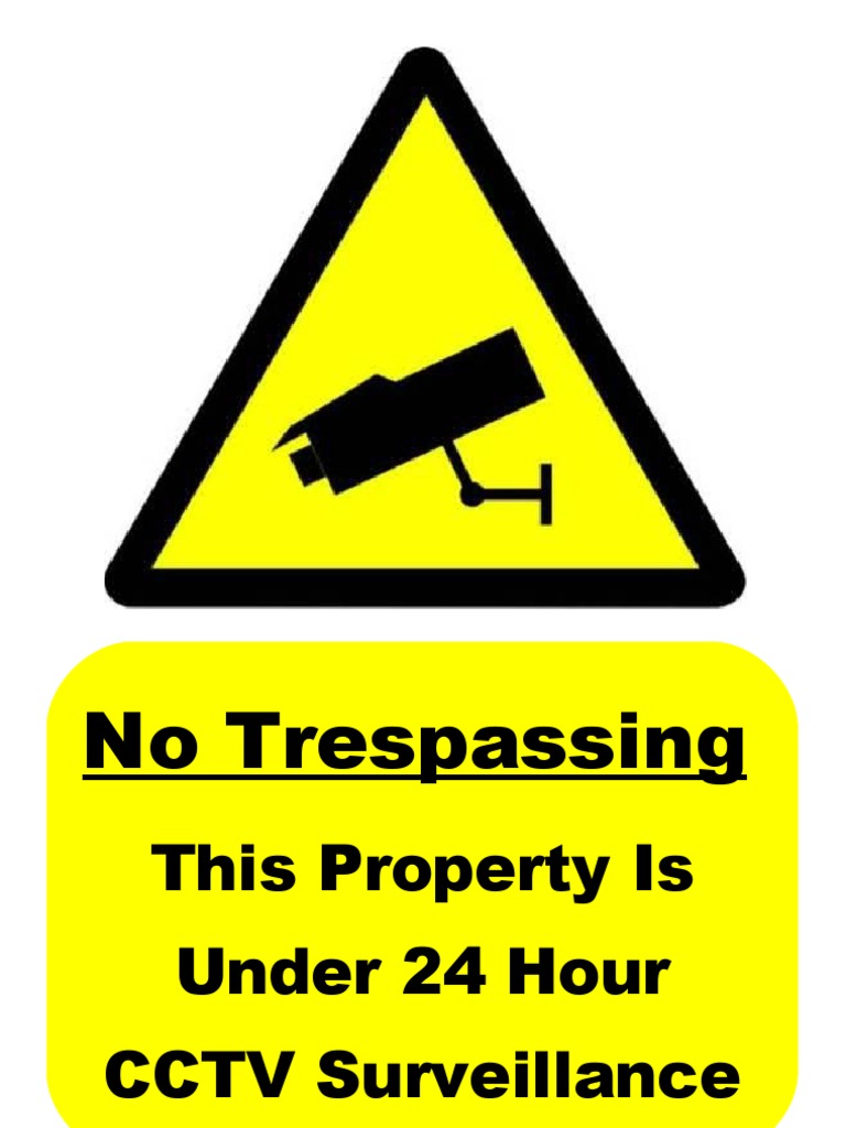 CCTV Sign | PDF