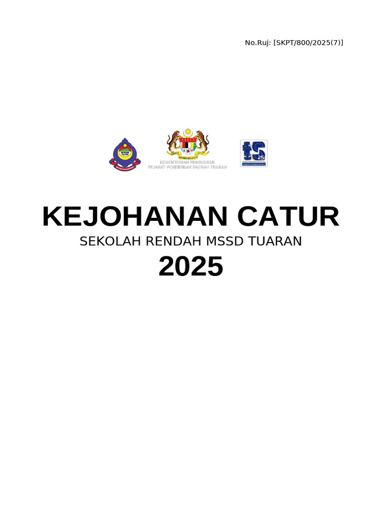 MSSD Catur 2025 | PDF