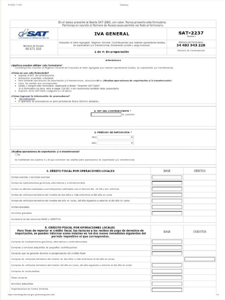 IVA General 1 | PDF