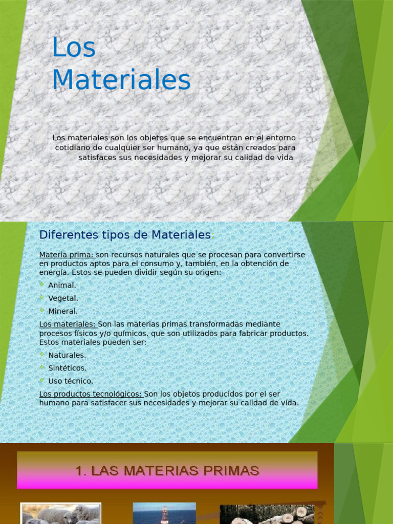 Los Materiales (Power) | PDF