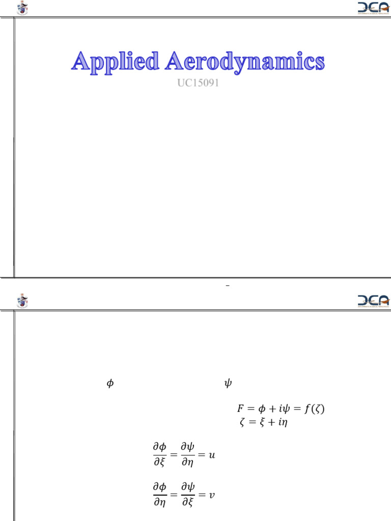 Joukowsky Airfoils in Applied Aerodynamics | PDF | Airfoil | Fluid Dynamics