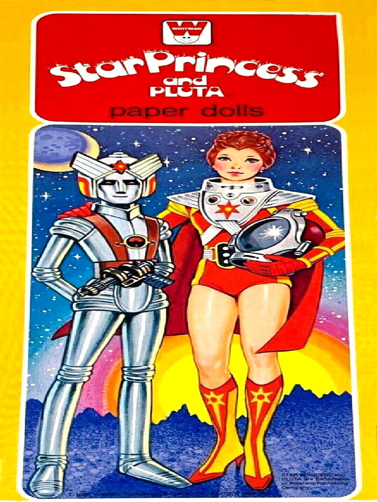 Star Princess and Pluta Paper Doll Set 2 | PDF