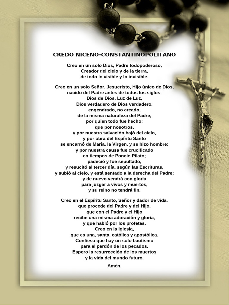 Credo Niceno | PDF