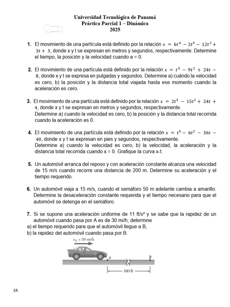 Practica P1 | PDF | Aceleración | Velocidad
