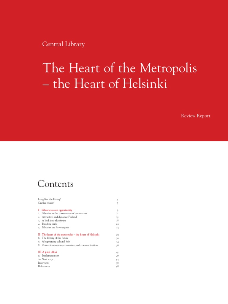 The Heart of The Metropolis - The Heart of Helsinki: Central Library ...