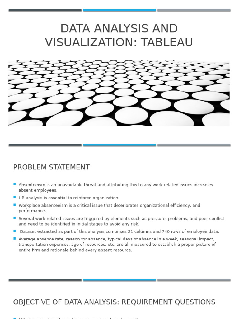 Data analysis and visualization: Tableau | PDF | Data Analysis | Data