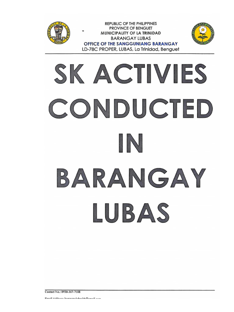 SK Activities | PDF