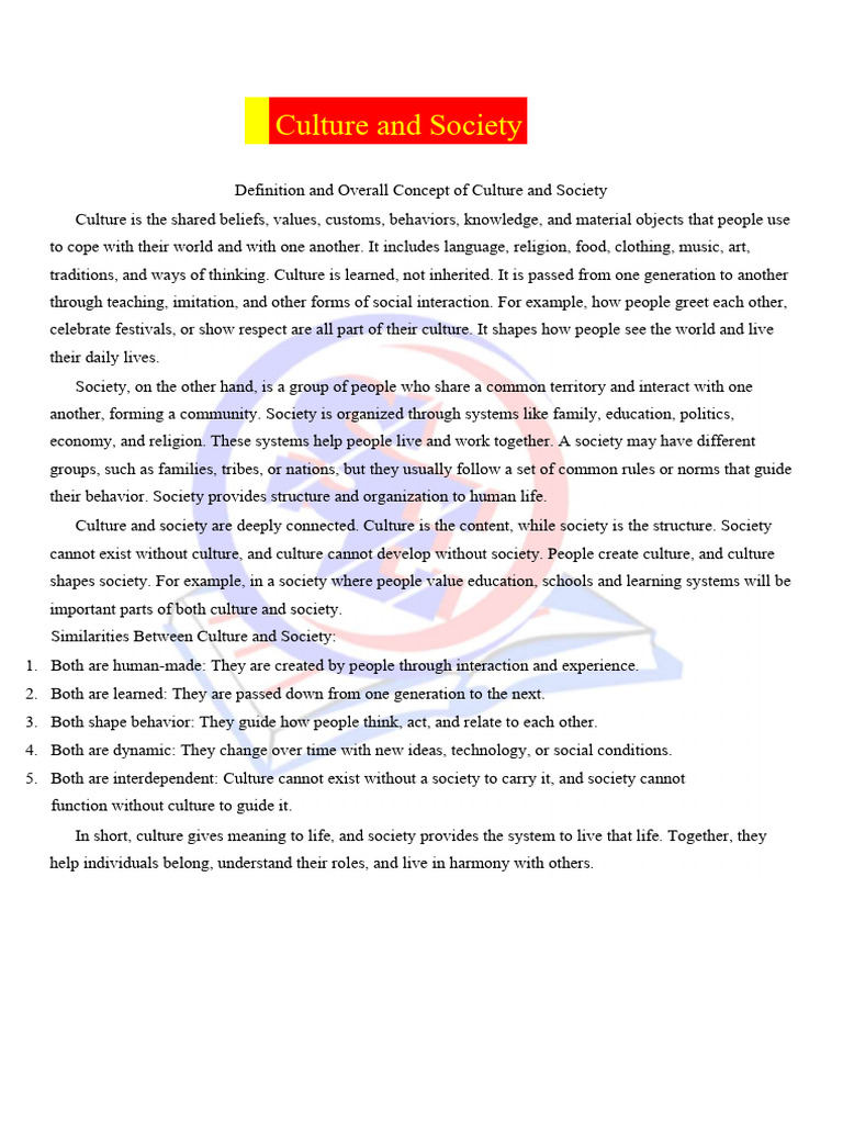 Vision, Unit 1,2 PDF Final | PDF | Sacrifice | Society