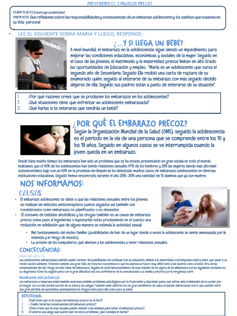 Embarazo Precoz 2 | PDF