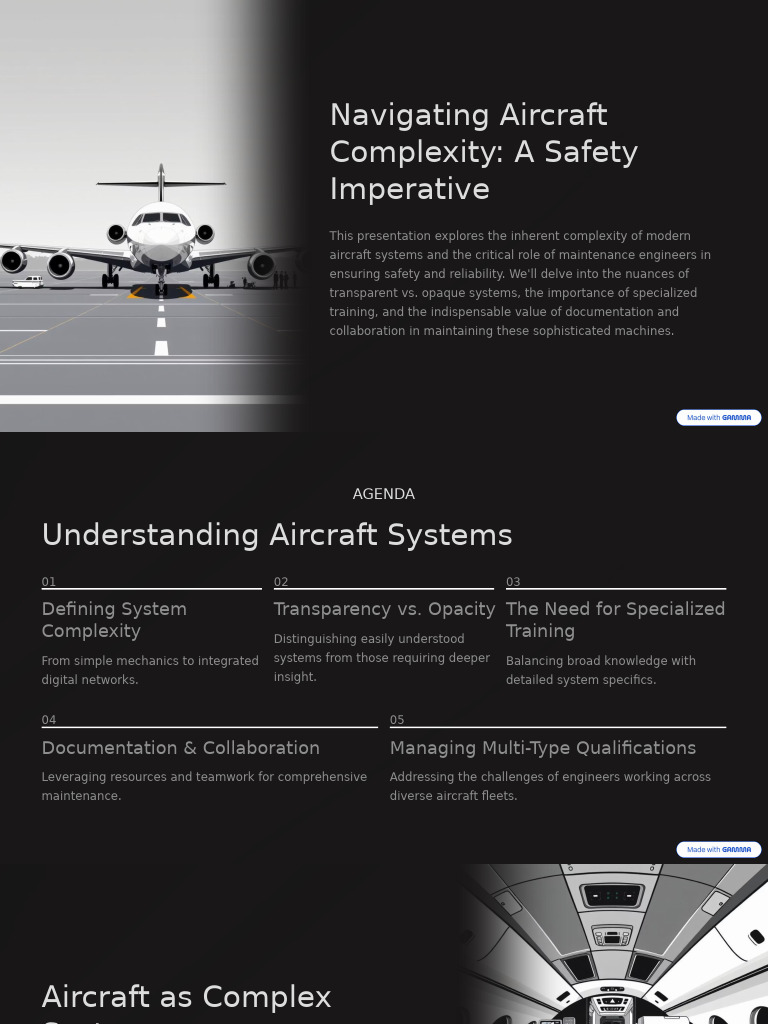 Aircraft Maintenance: Navigating Complexity | PDF | System