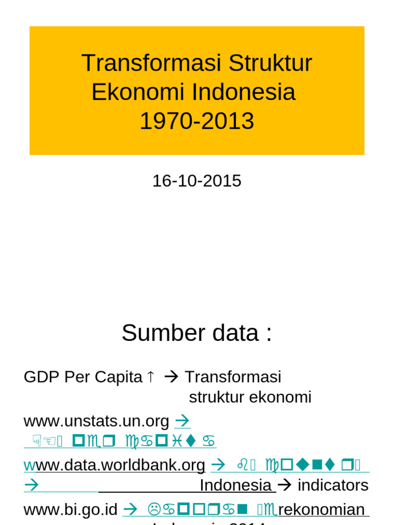 PI-Trans Struktur Eko 1970 2013 | PDF