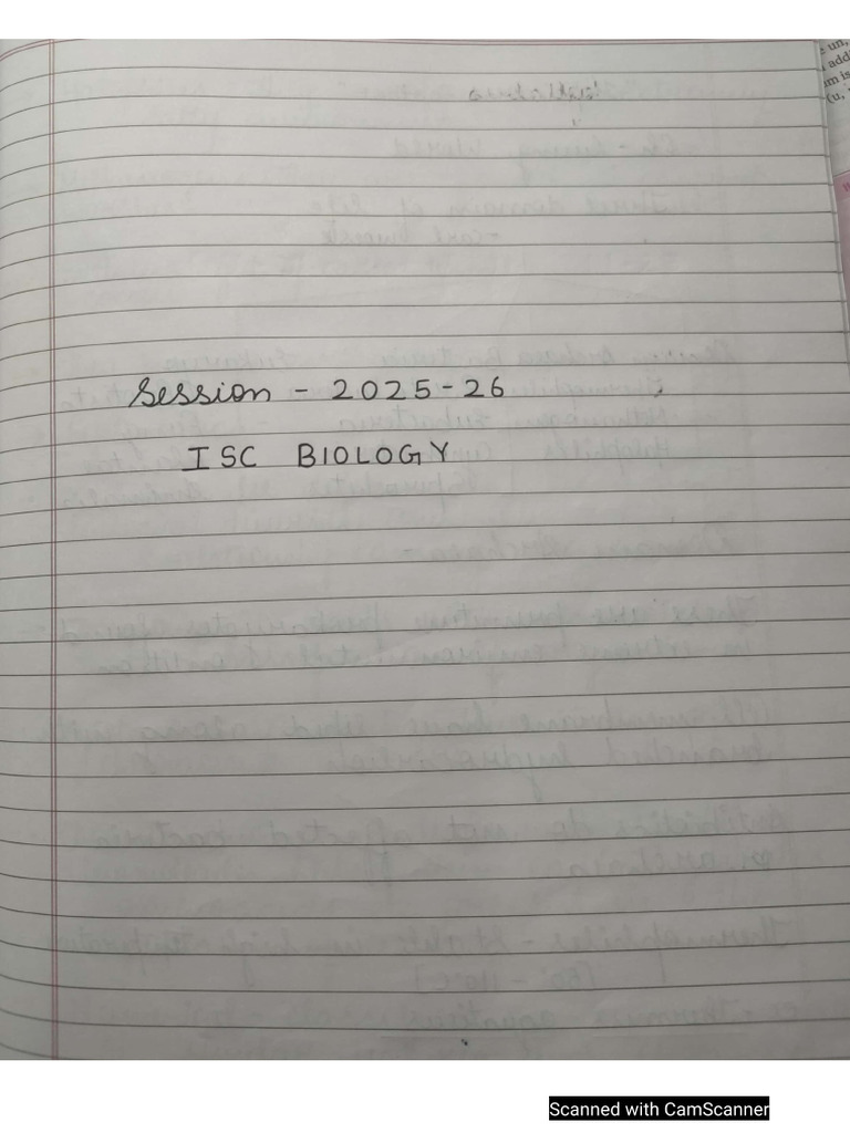 Biology Class XI | PDF