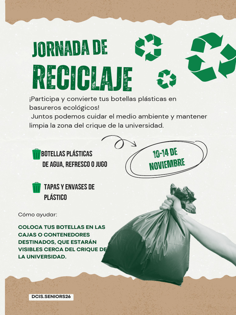 Flyer Jornada de Reciclaje Collage Verde (1) | PDF