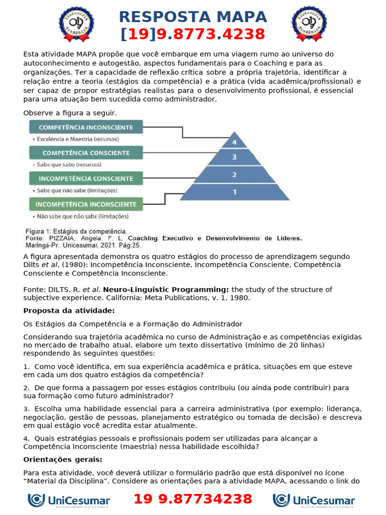 Esta Atividade MAPA Propõe Que Você Embarque Em Uma Viagem Rumo Ao Universo Do Autoconhecimento ...
