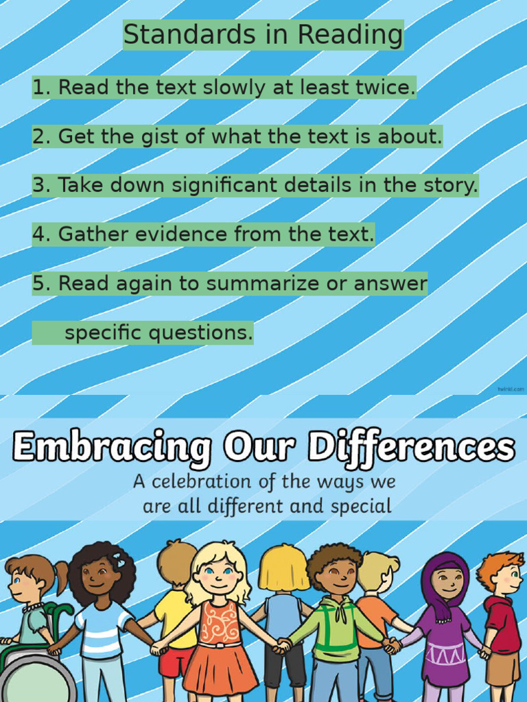 Embracing Our Differences | PDF