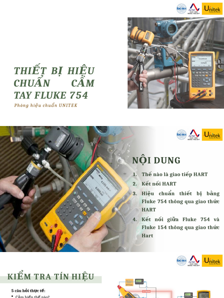 PP Giao Tiếp Hart Fluke 754-154 | PDF