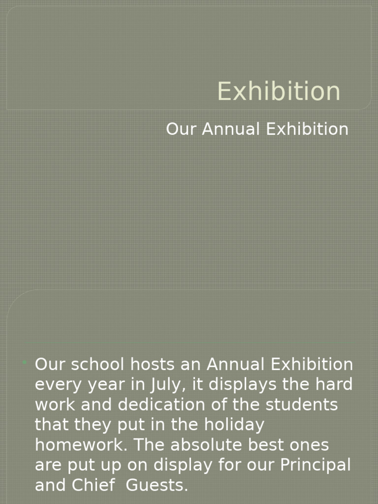 Exhibition | PDF