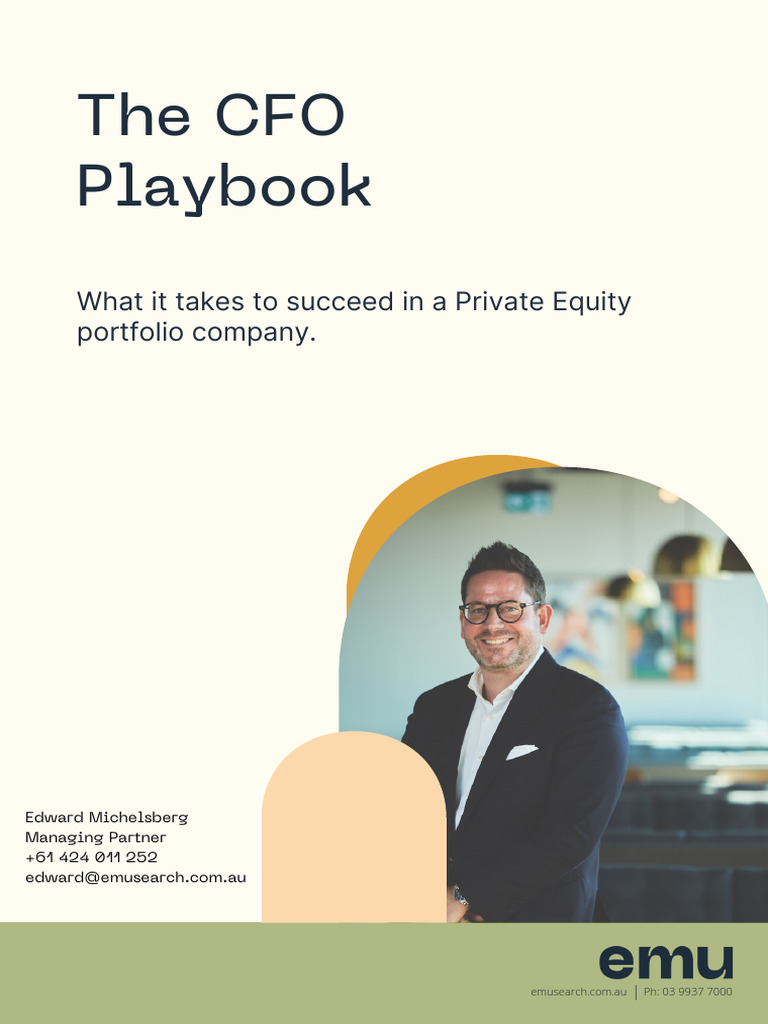 CFO Playbook | PDF | Emotional Intelligence | Marketing