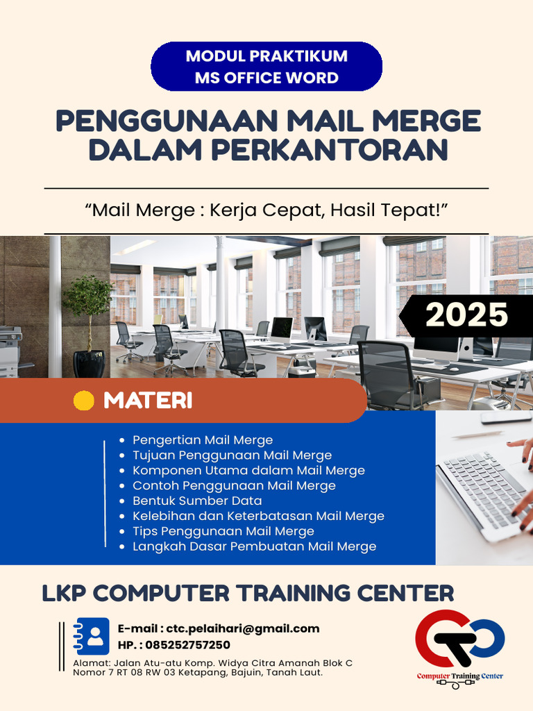 Mail Merge: Efisiensi Dokumen Massal | PDF