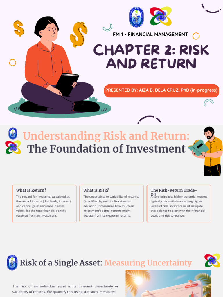 Chapter 2 Risk and Return | PDF | Financial Risk | Diversification ...